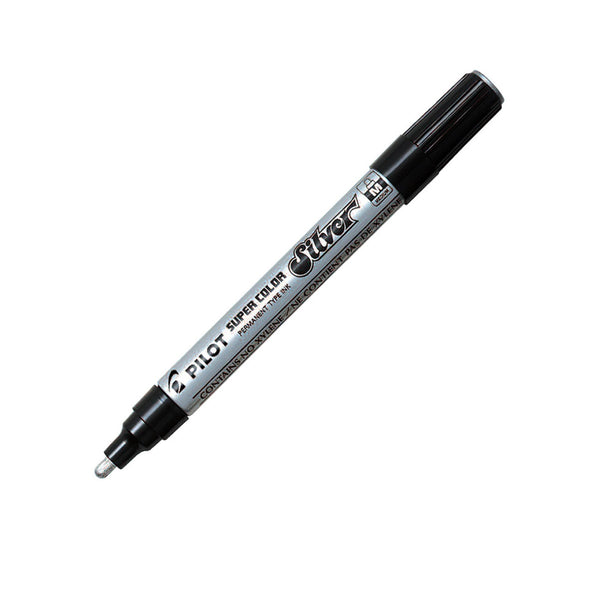 Pilot Super Colour Silver Permenant Marker 4.5mm – 3am Graffiti York