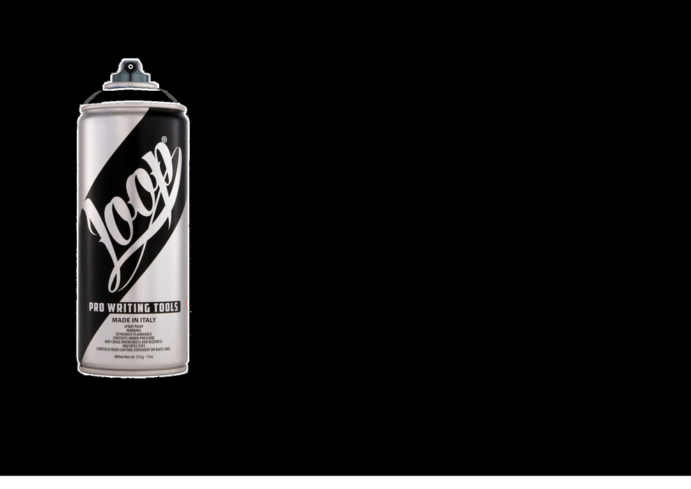 Loop 400ml Spray Paint | Various Colours | Free Universal Skinny Cap ...